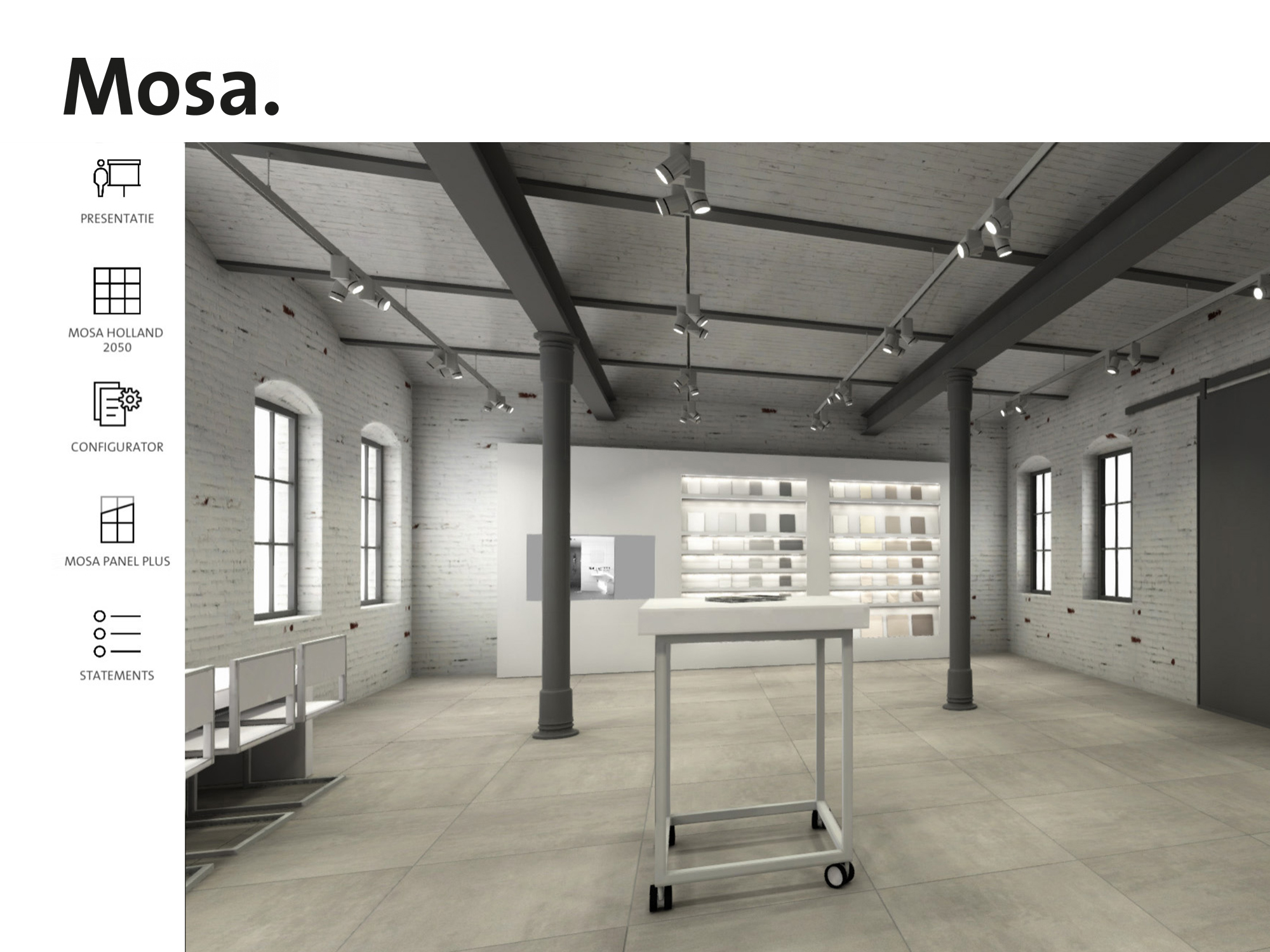 Mosa 3D Showroom - THE REAL MAG.
